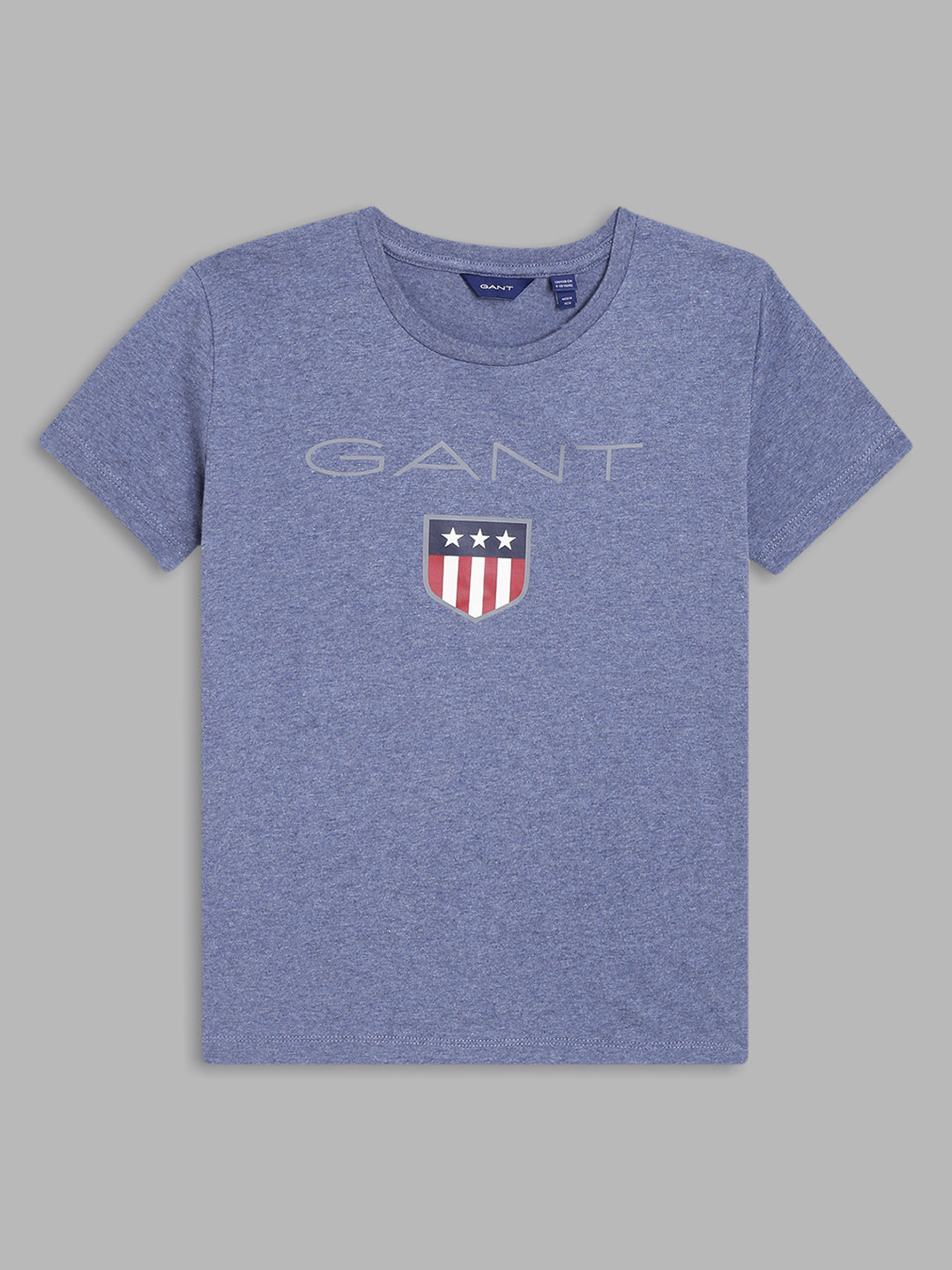 Shop Gant Kids Blue Logo Regular Fit T-Shirt Online – Iconic India