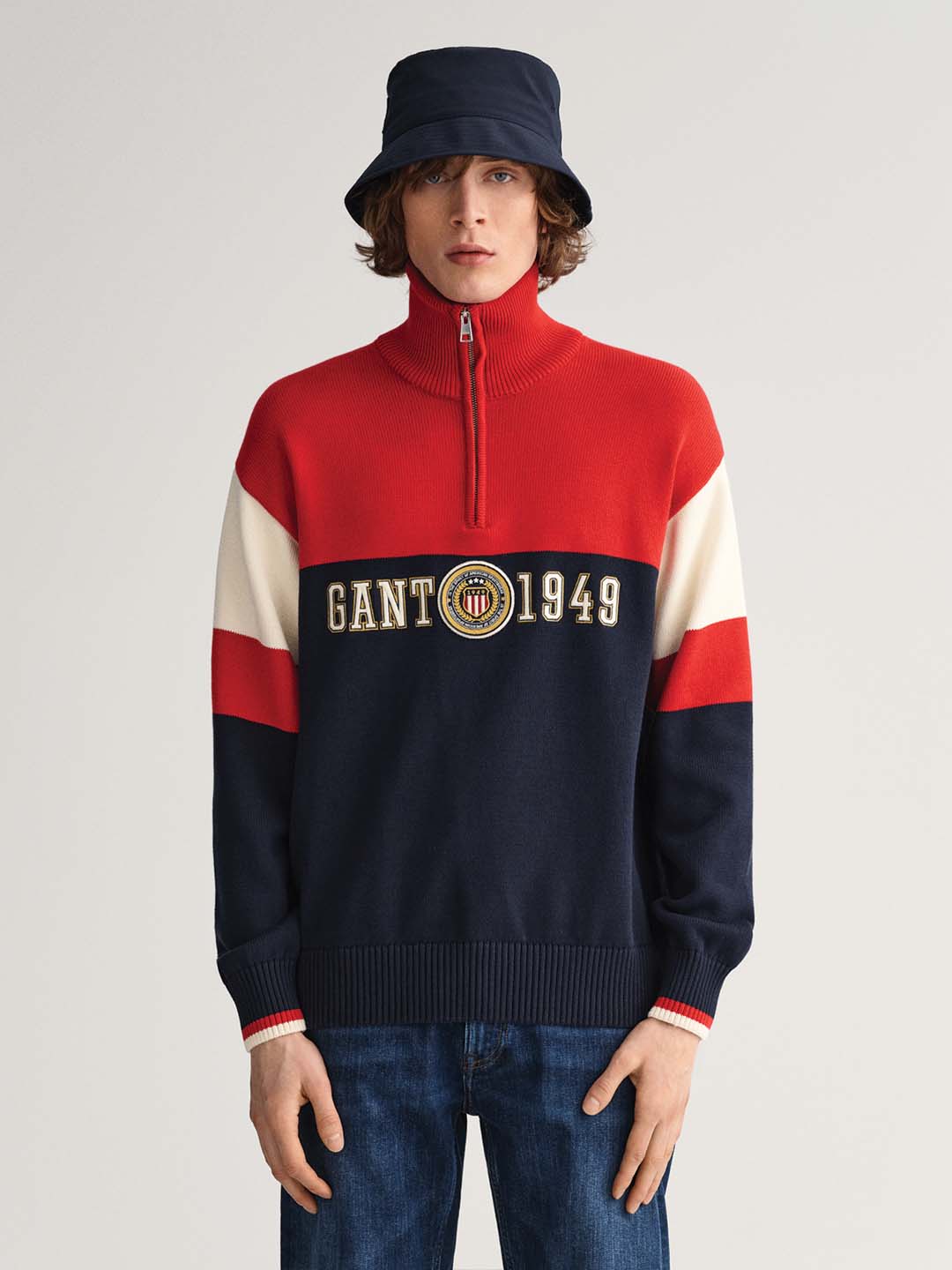 Shop Gant Men High Neck Sweater Online – Iconic India