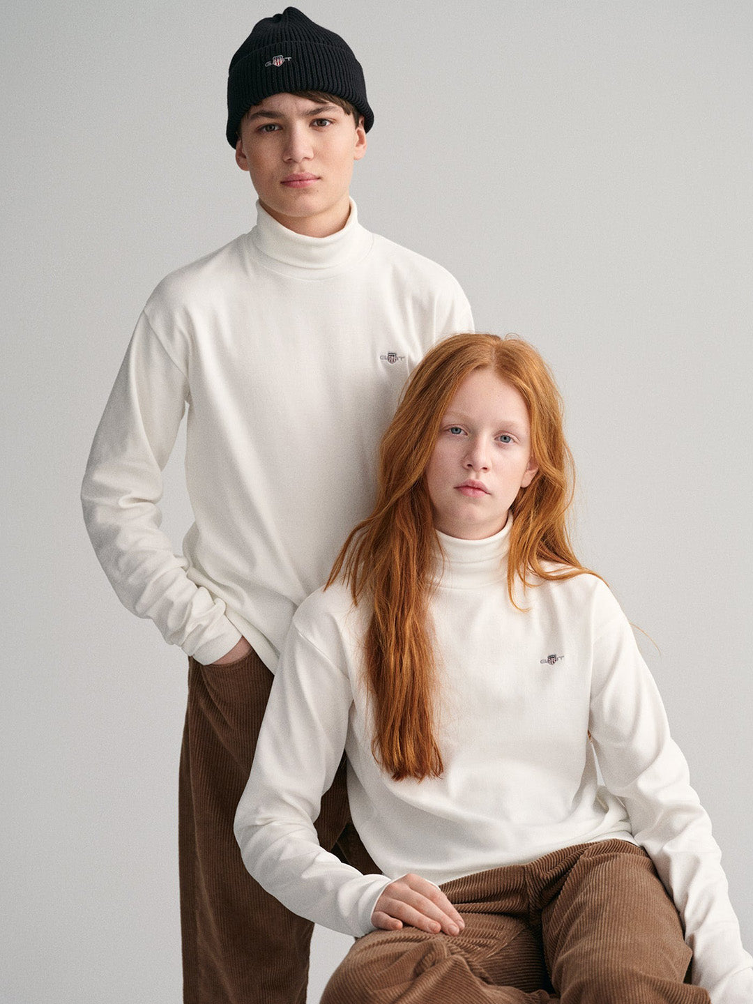 Shop Gant Kids White Regular Fit T-Shirt Online – Iconic India