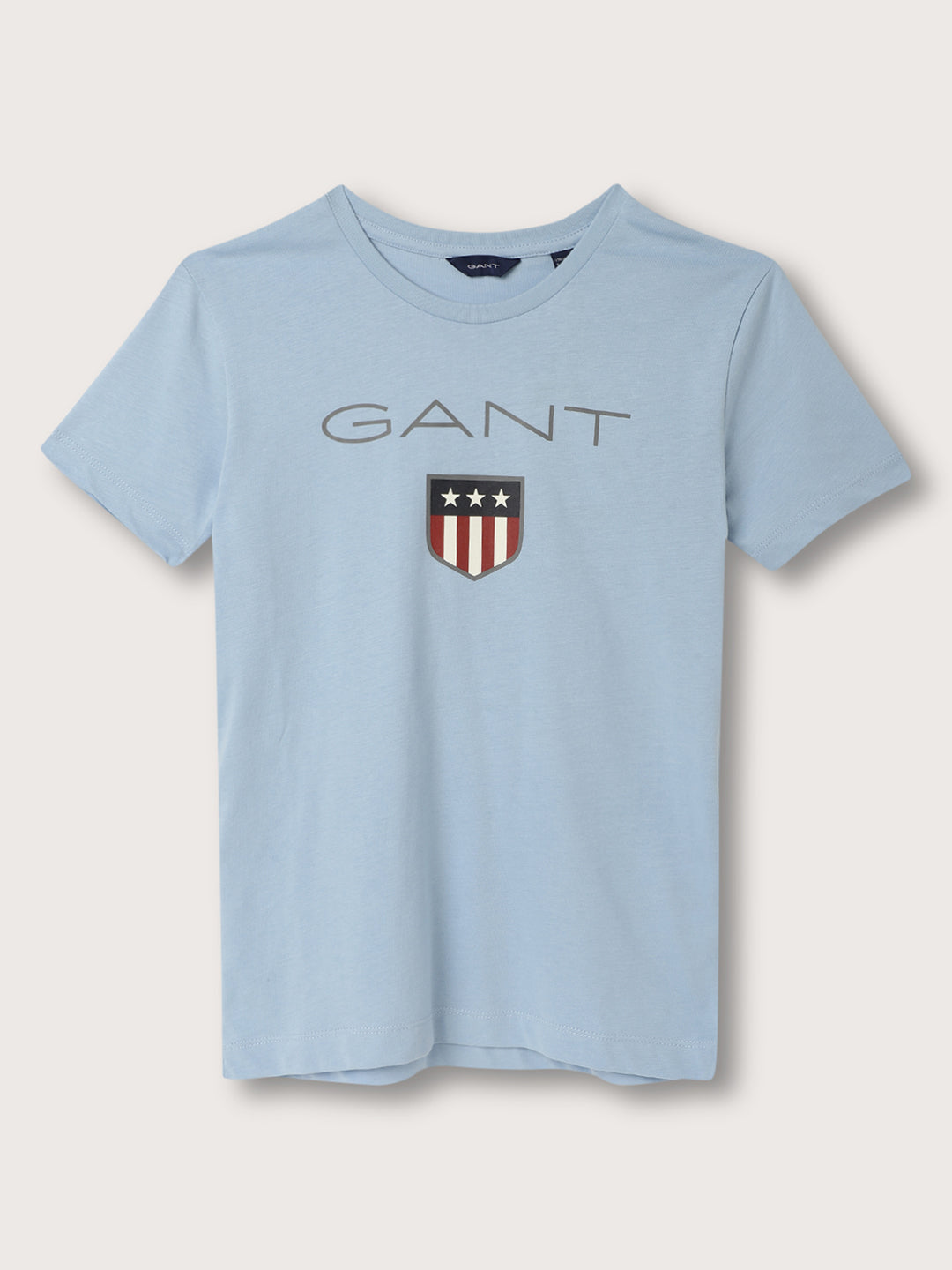 Shop Gant Kids Blue Logo Regular Fit T-Shirt Online – Iconic India
