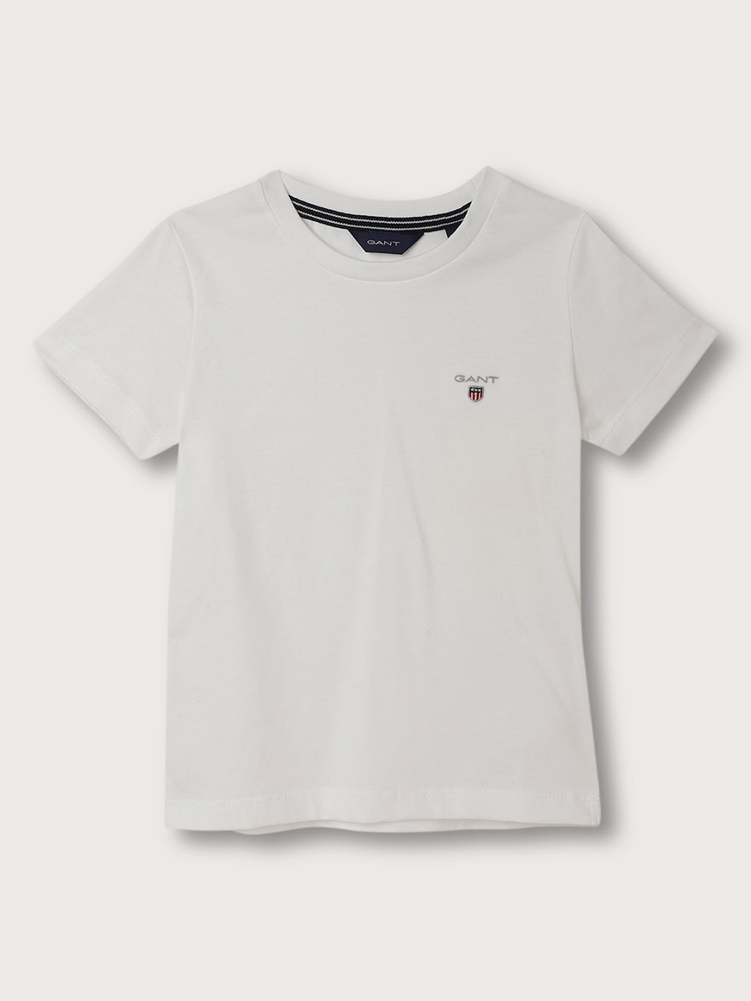 Shop Gant Kids White Regular Fit T-Shirt Online – Iconic India