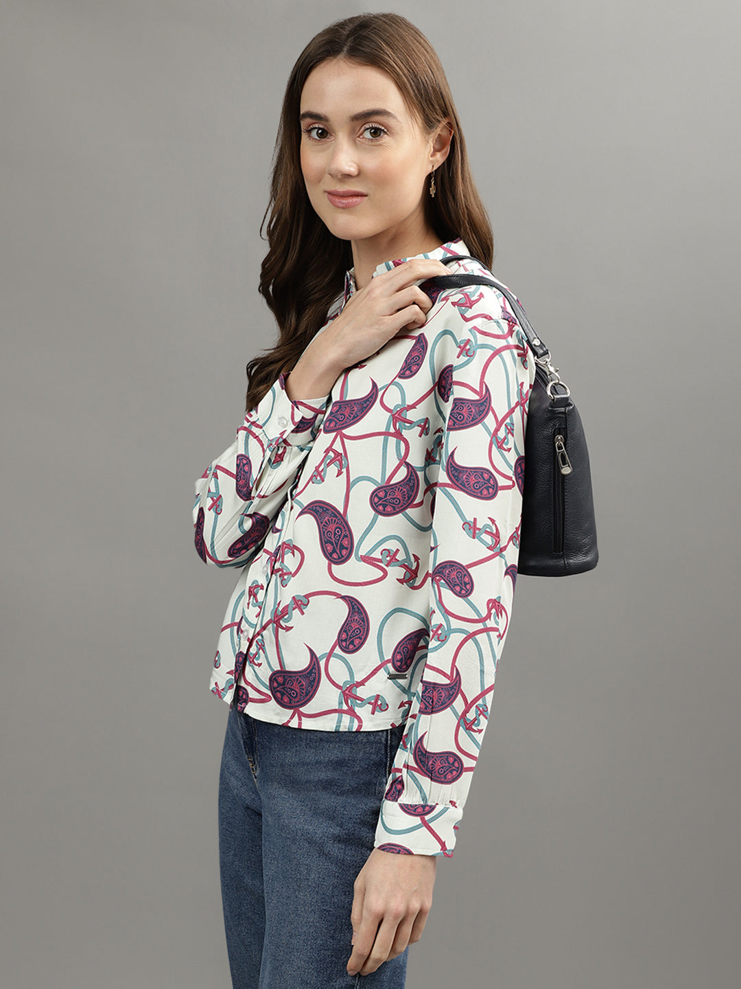 Shop Iconic Women Multi Printed Shirt |ICONIC INDIA – Iconic India